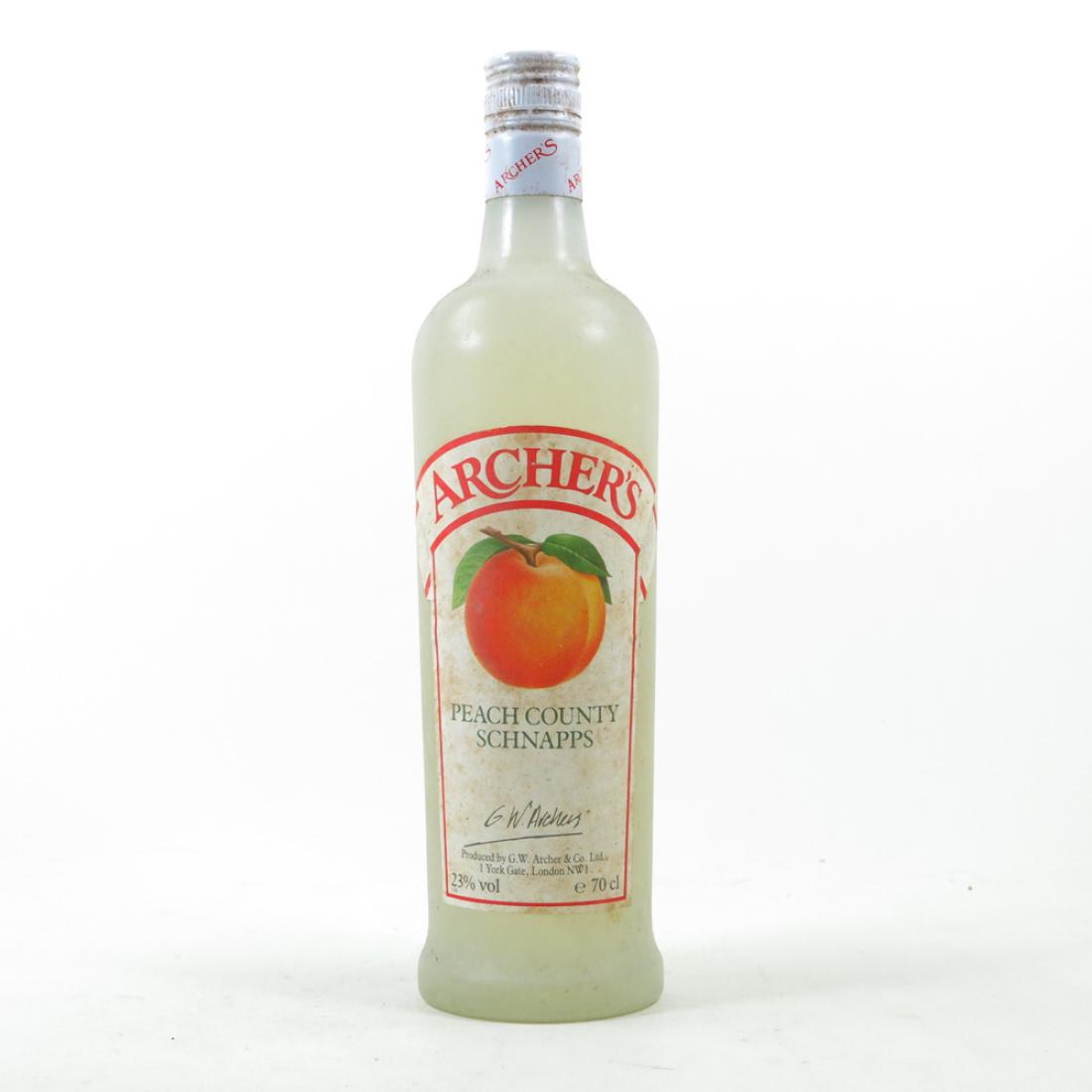 Archer's Peach Schnapps Whisky | Whisky Auctioneer