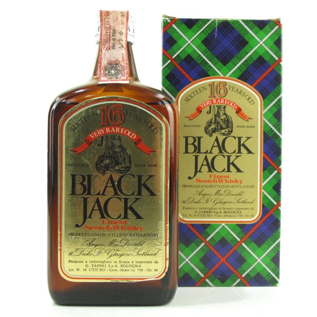 Black Jack 16 Year Old 1980s Whisky | Whisky Auctioneer