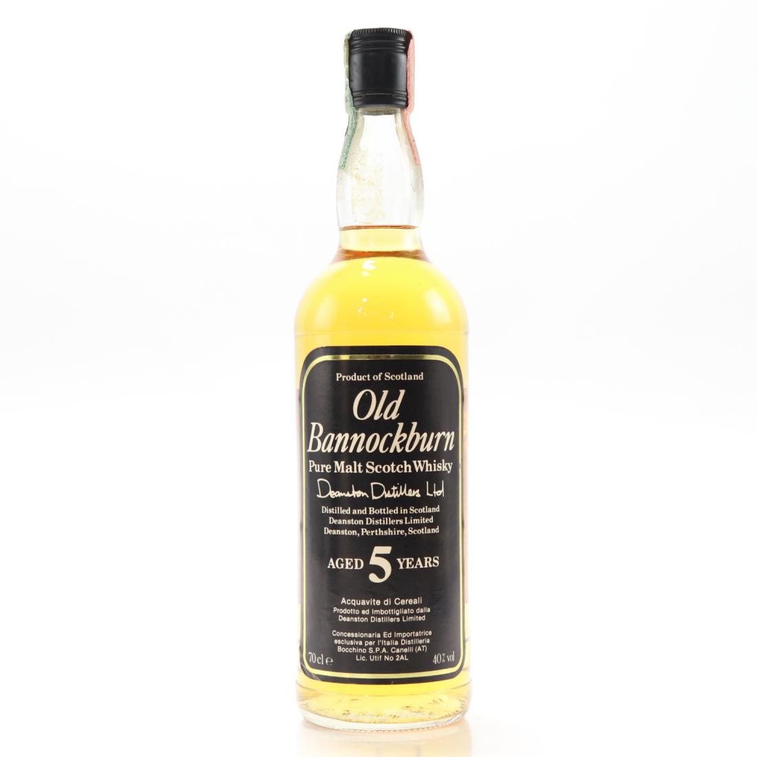 Old Bannockburn 5 Year Old Pure Malt / Deanston Whisky | Whisky Auctioneer