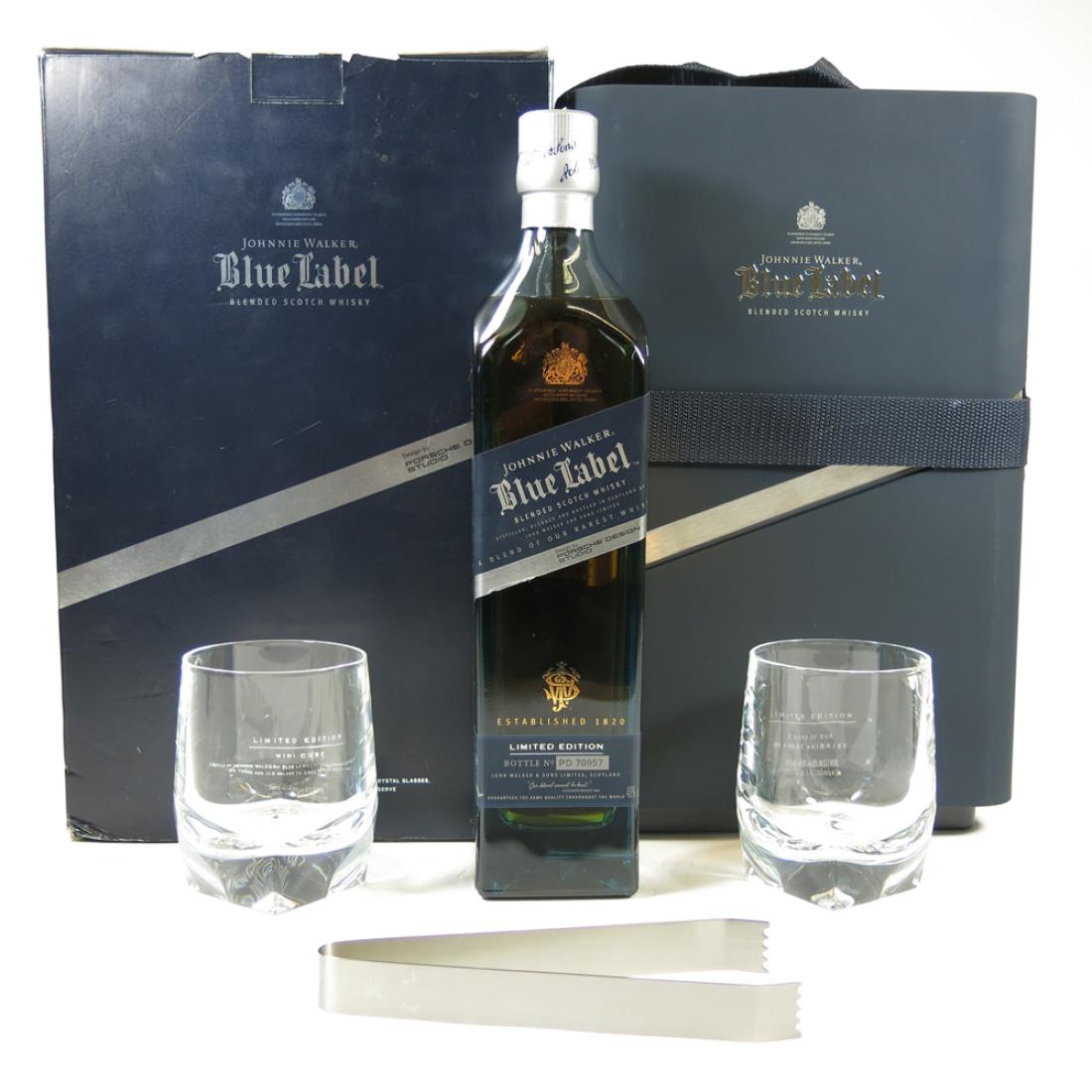 Johnnie Walker Blue Label Porshe Mini Cube Whisky | Whisky Auctioneer