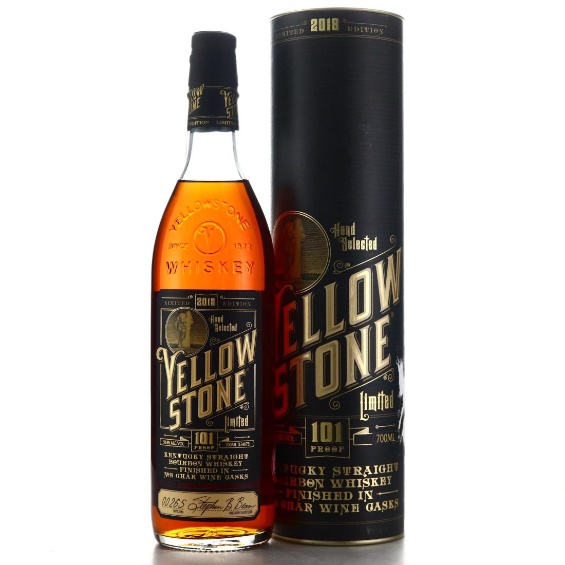 Yellowstone 7 Year Old Kentucky Straight Bourbon 101 Proof / 2018 ...