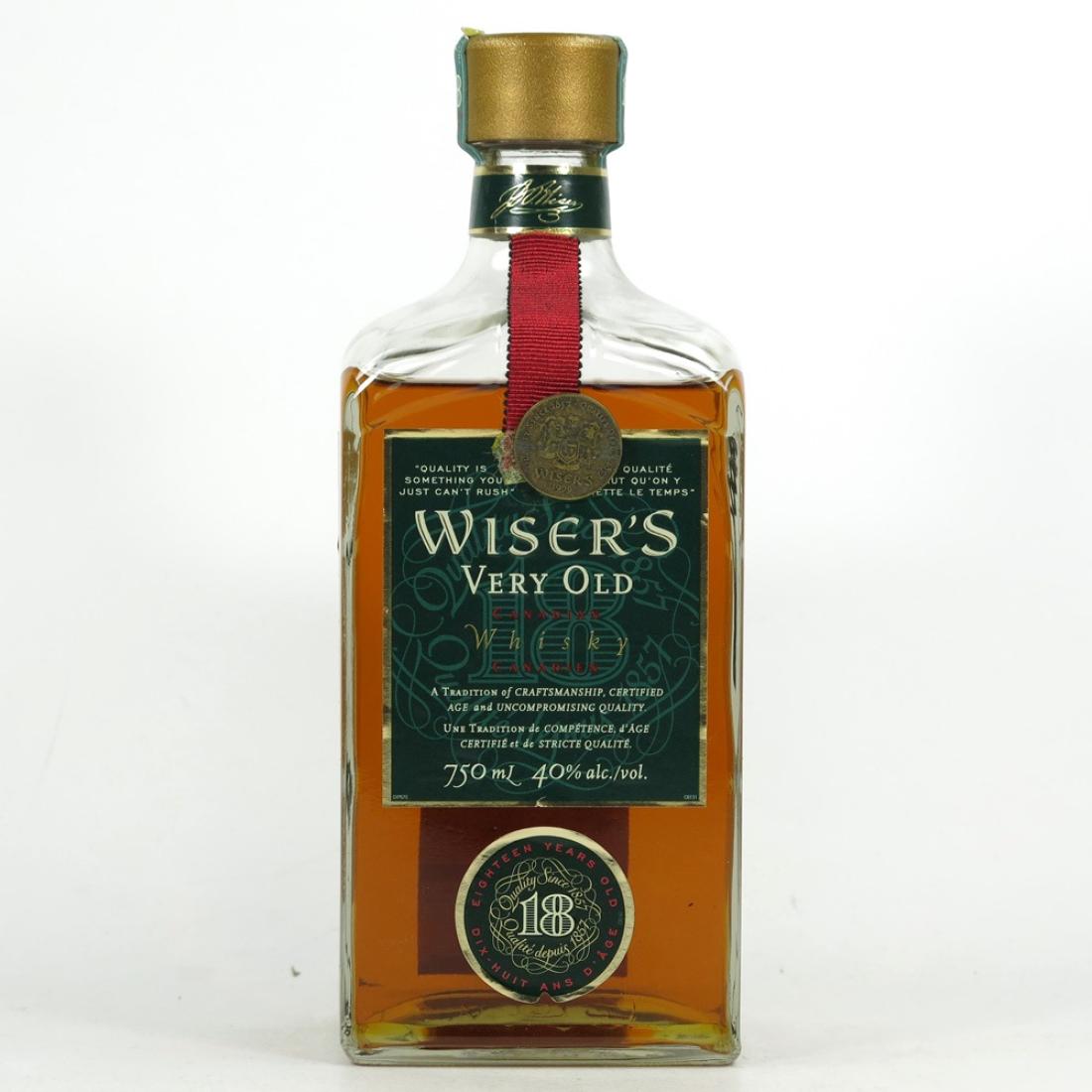 Wiser's Oldest 18 Year Old Canadian Whisky 1979 Whisky | Whisky Auctioneer