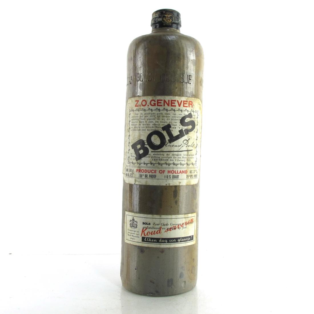 Bols Z.O. Genever 1 Litre 1970s Whisky | Whisky Auctioneer