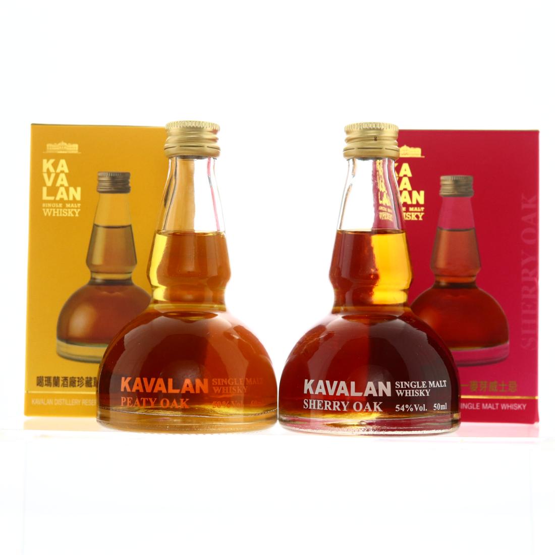 Kavalan Peaty & Sherry Oak Miniatures Whisky | Whisky Auctioneer