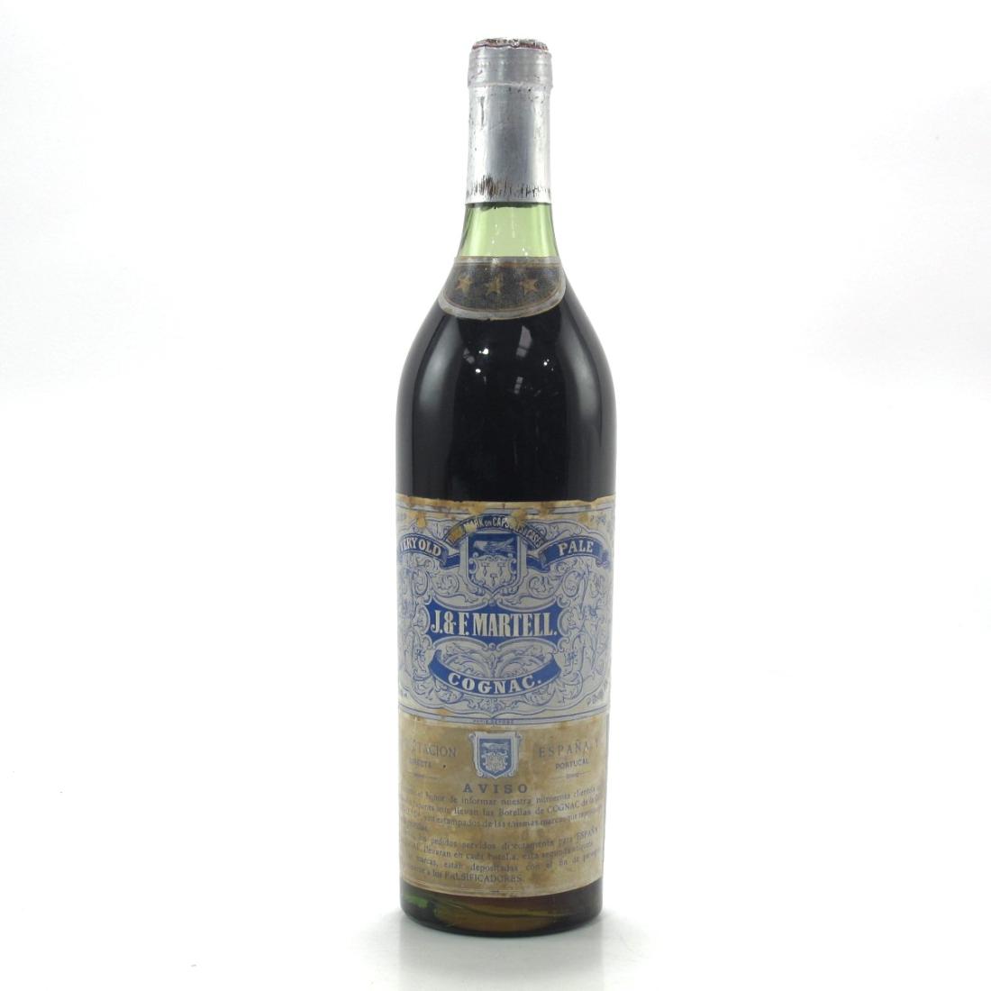 Martell 3 Star Very Old Pale Cognac circa 1930s/40s Whisky | Whisky ...