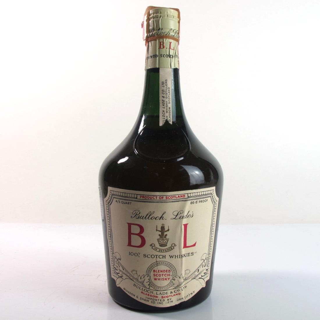 Bulloch Lade's Blended Whisky Circa 1960s Whisky | Whisky Auctioneer