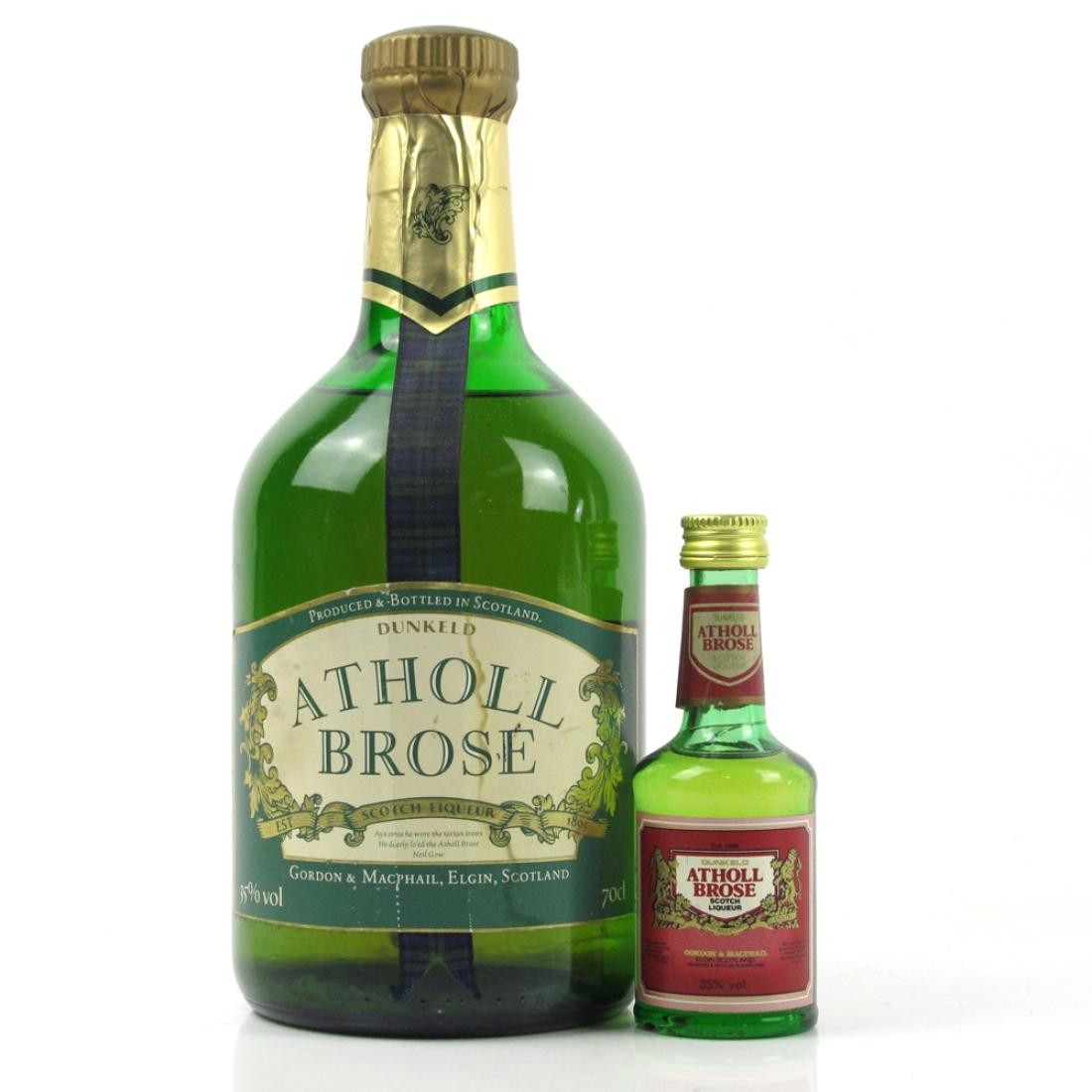 Atholl Brose Including Miniature 70cl and 5cl Whisky | Whisky Auctioneer