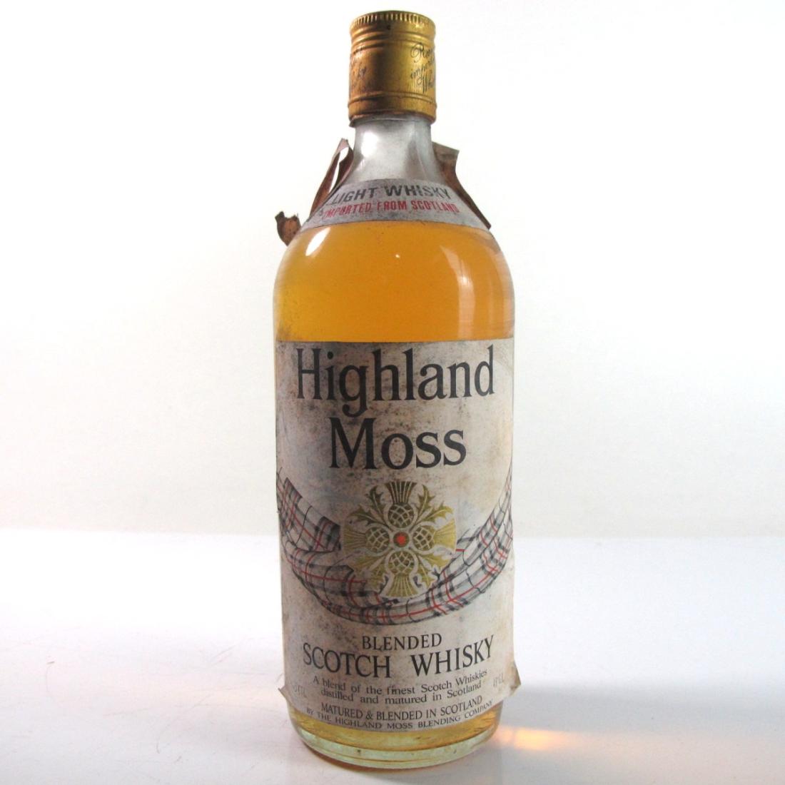 Highland Moss Blended Scotch Whisky 1970s Whisky | Whisky Auctioneer