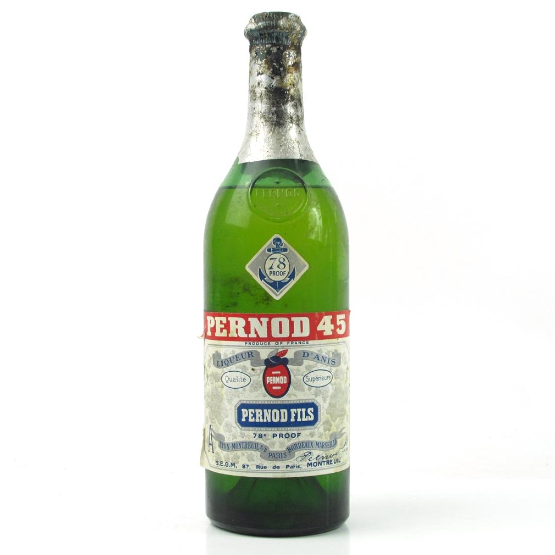 Pernod 45 Liqueur Circa 1960s Whisky | Whisky Auctioneer