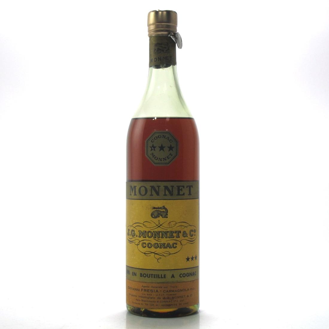 Monnet 3 Star Cognac 1950s Whisky | Whisky Auctioneer