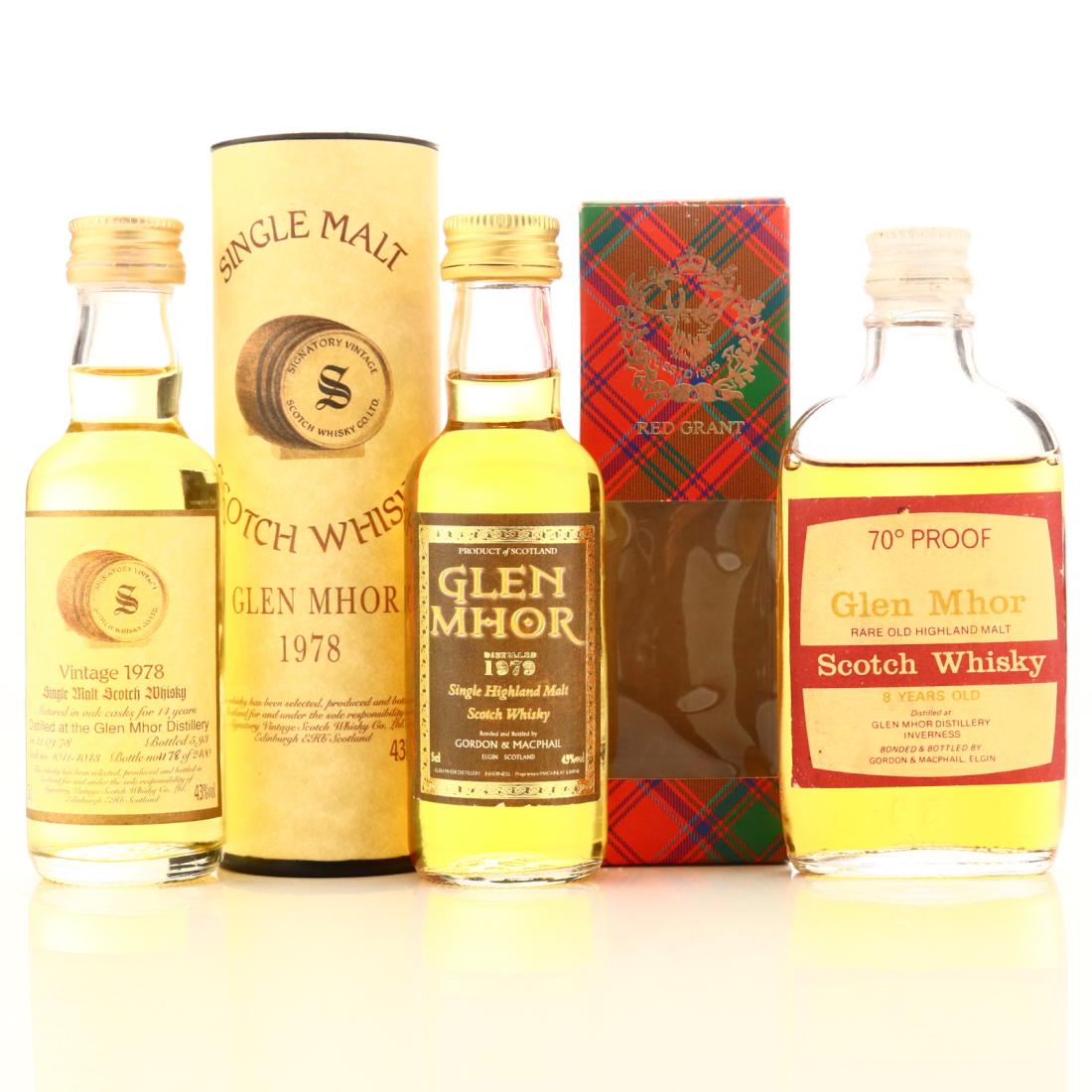 Glen Mhor Miniature x 3 Whisky | Whisky Auctioneer