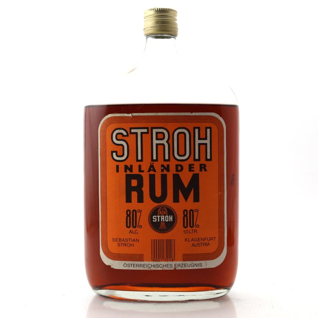 Stroh Inlander Rum 1 Litre 1980s Whisky | Whisky Auctioneer