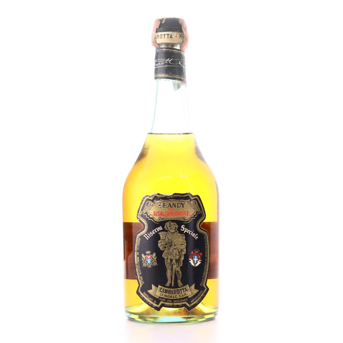Gambartotta Brandy del Borgognone 1970s Whisky | Whisky Auctioneer