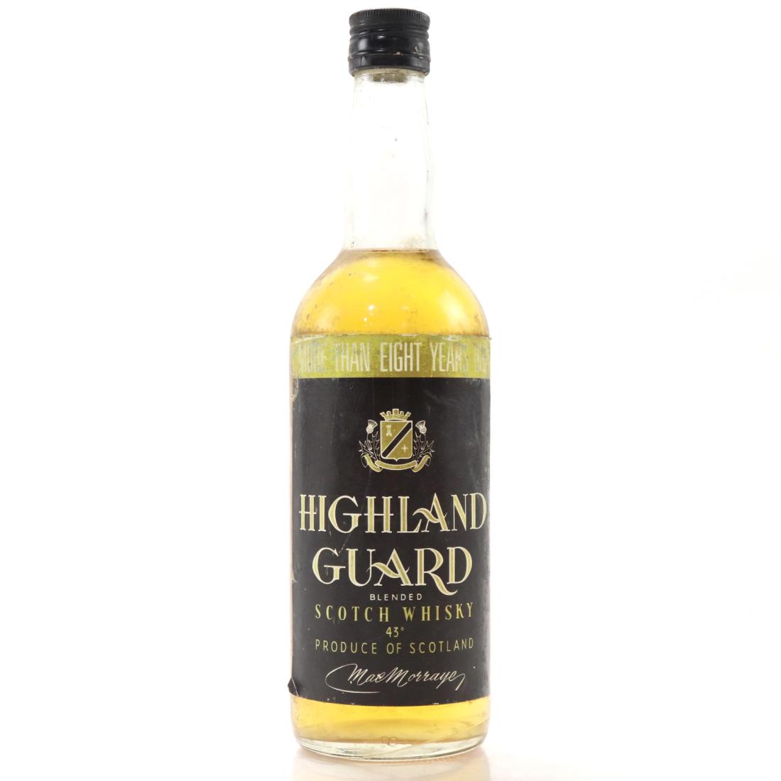 Highland Guard 8 Year Old 1980s Whisky | Whisky Auctioneer