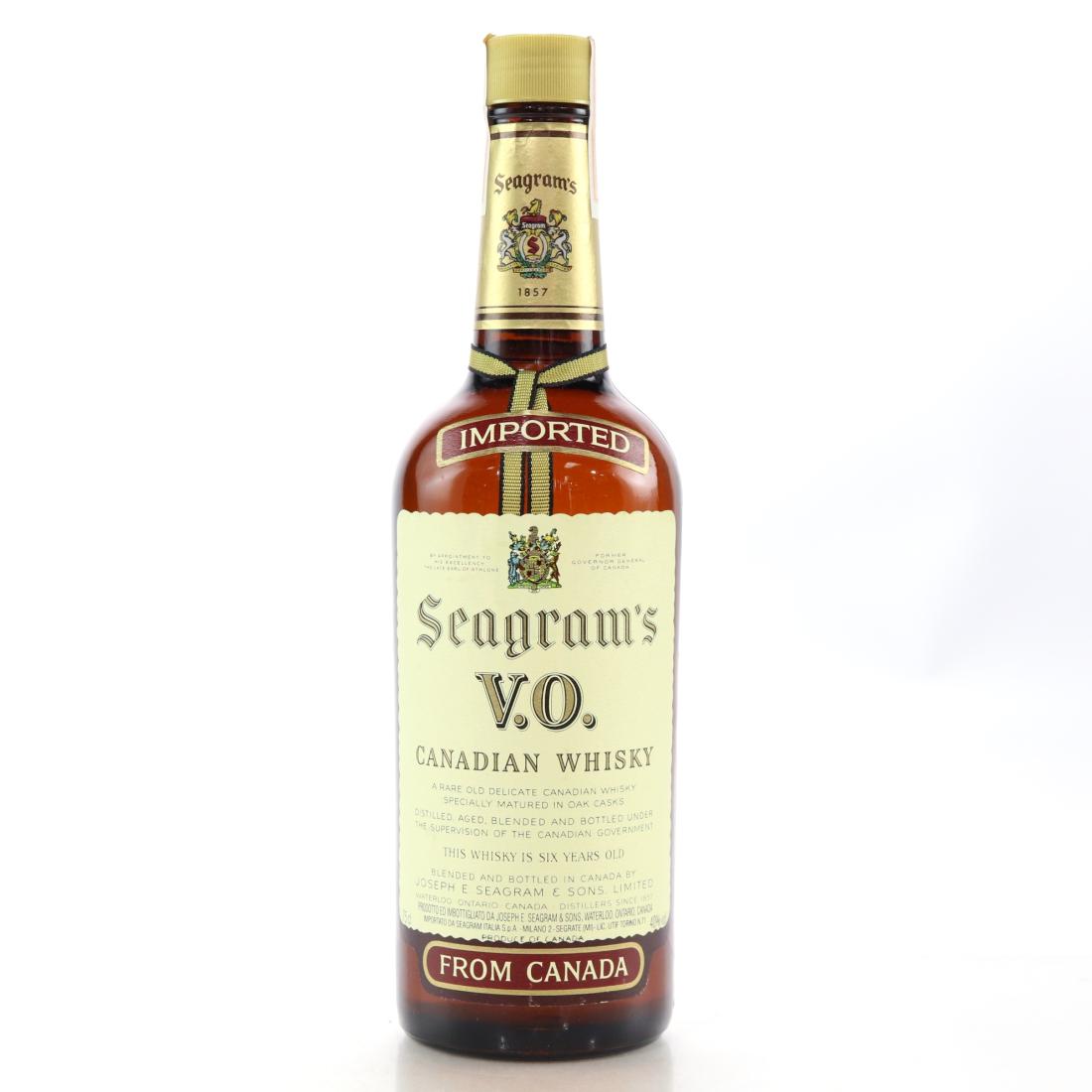 Seagram's VO 1978 Canadian Whisky Whisky | Whisky Auctioneer