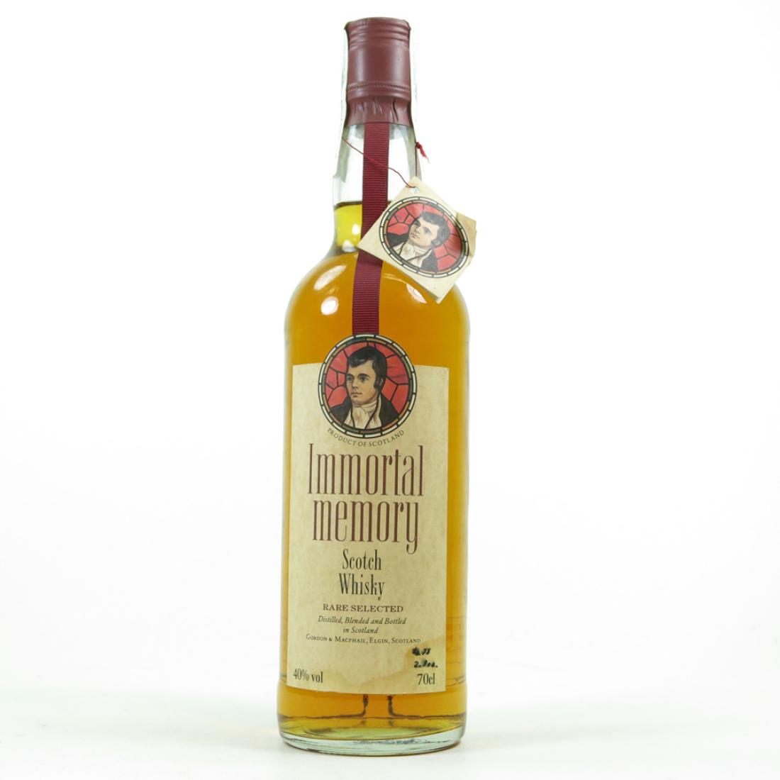 Immortal Memory 1990s Whisky | Whisky Auctioneer