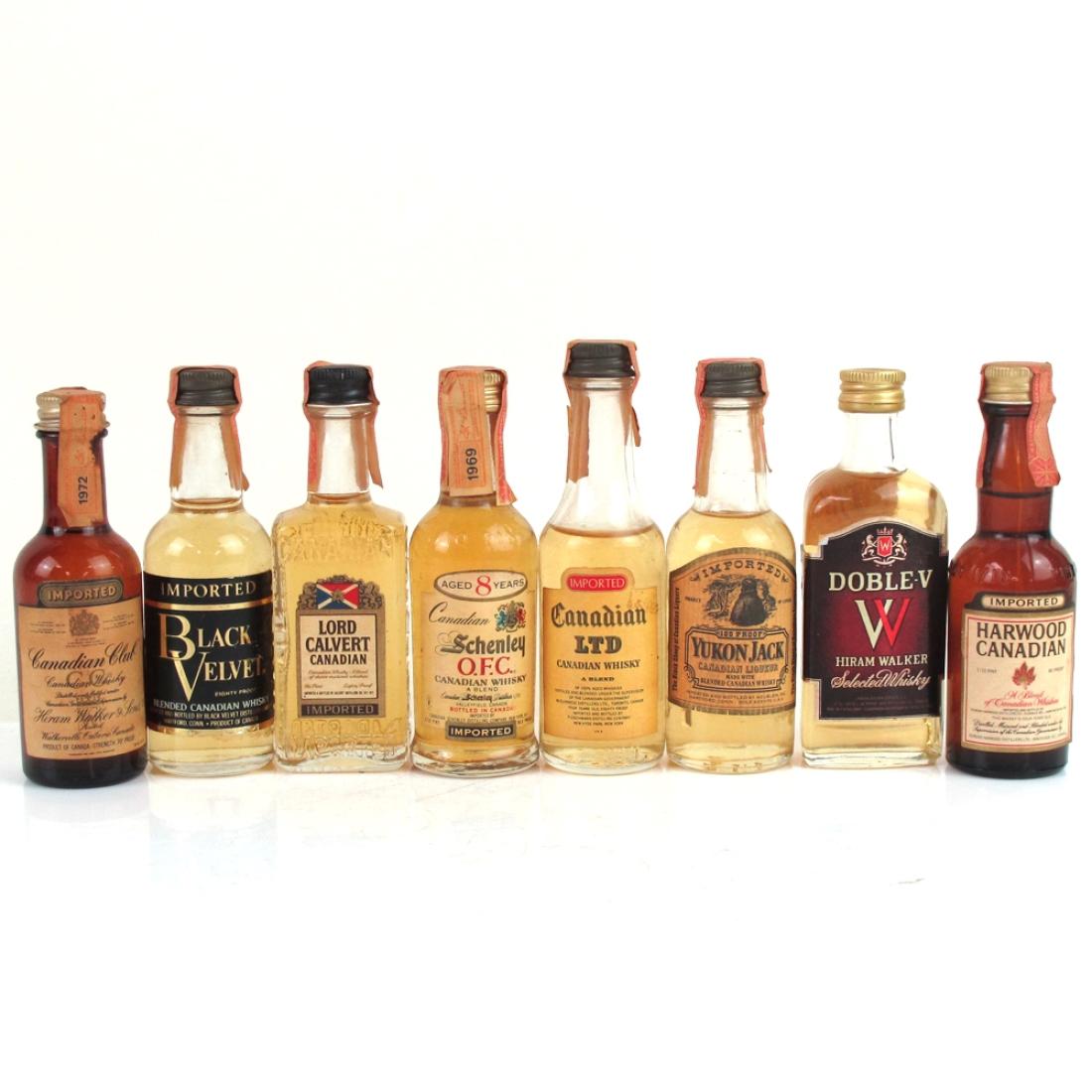 Old Canadian Miniatures Whisky | Whisky Auctioneer