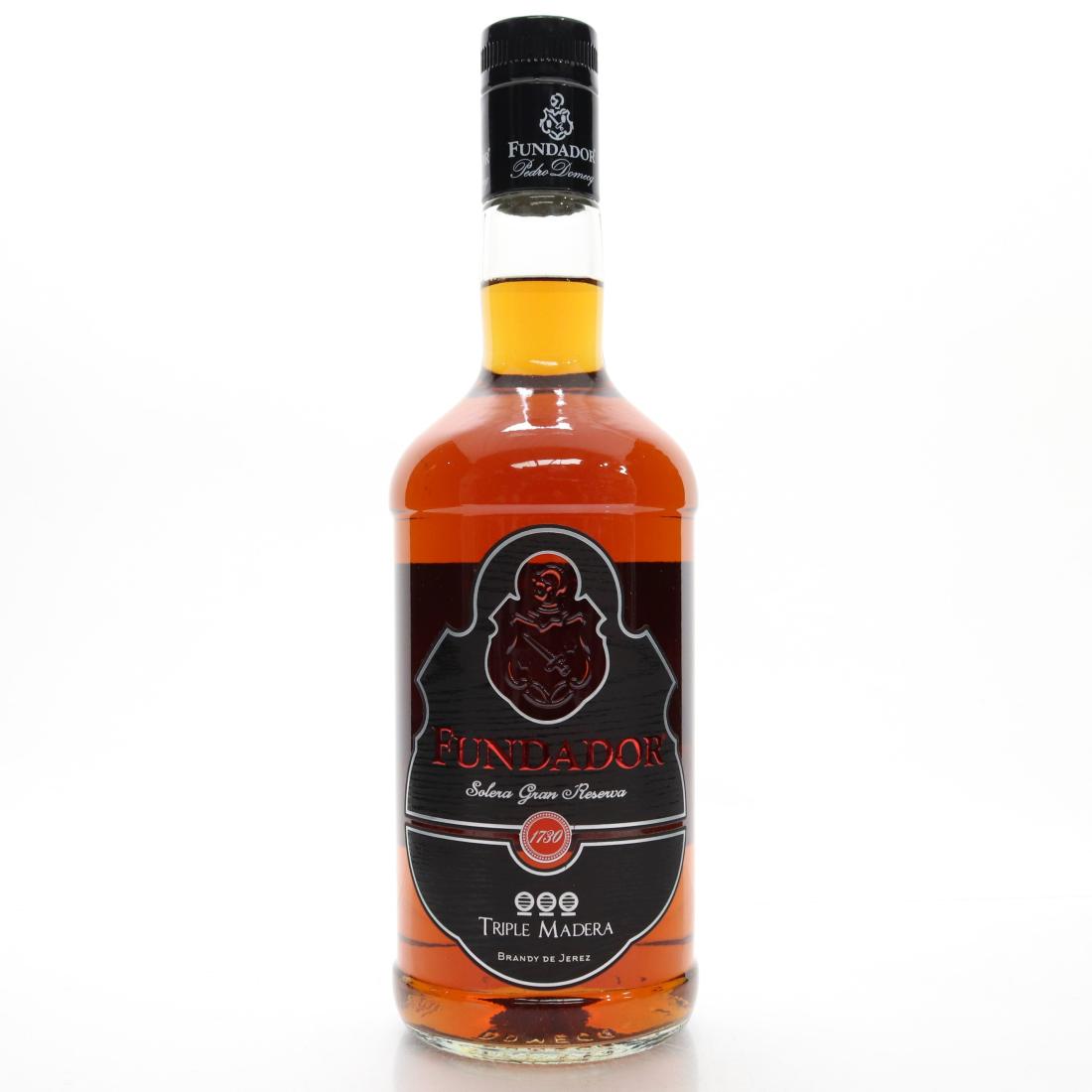 Fundador Triple Madera Solera Gran Reserva Brandy Whisky | Whisky ...