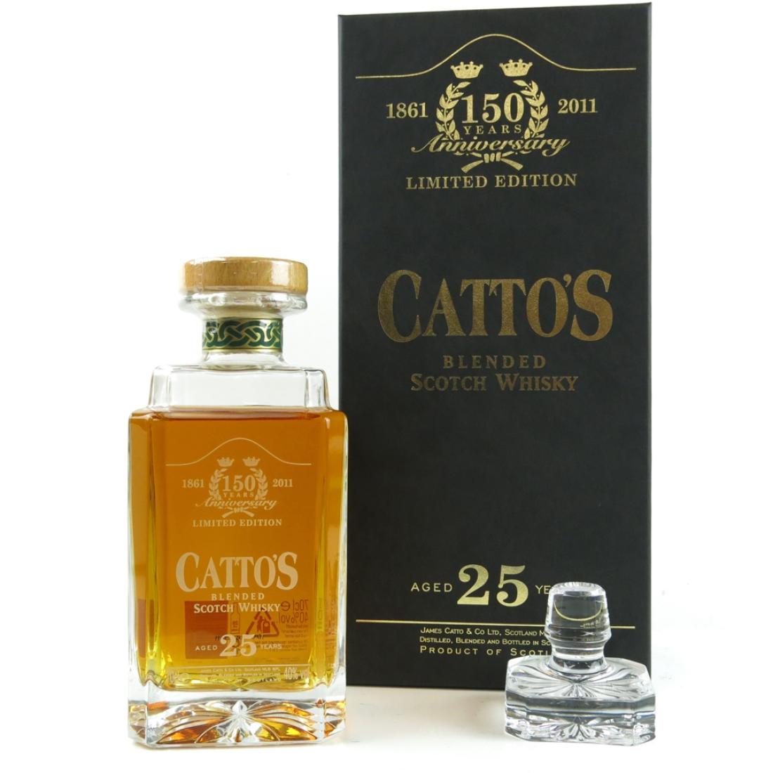 Catto's 25 Year Old 150th Anniversary Blended Scotch Whisky Whisky | Whisky Auctioneer