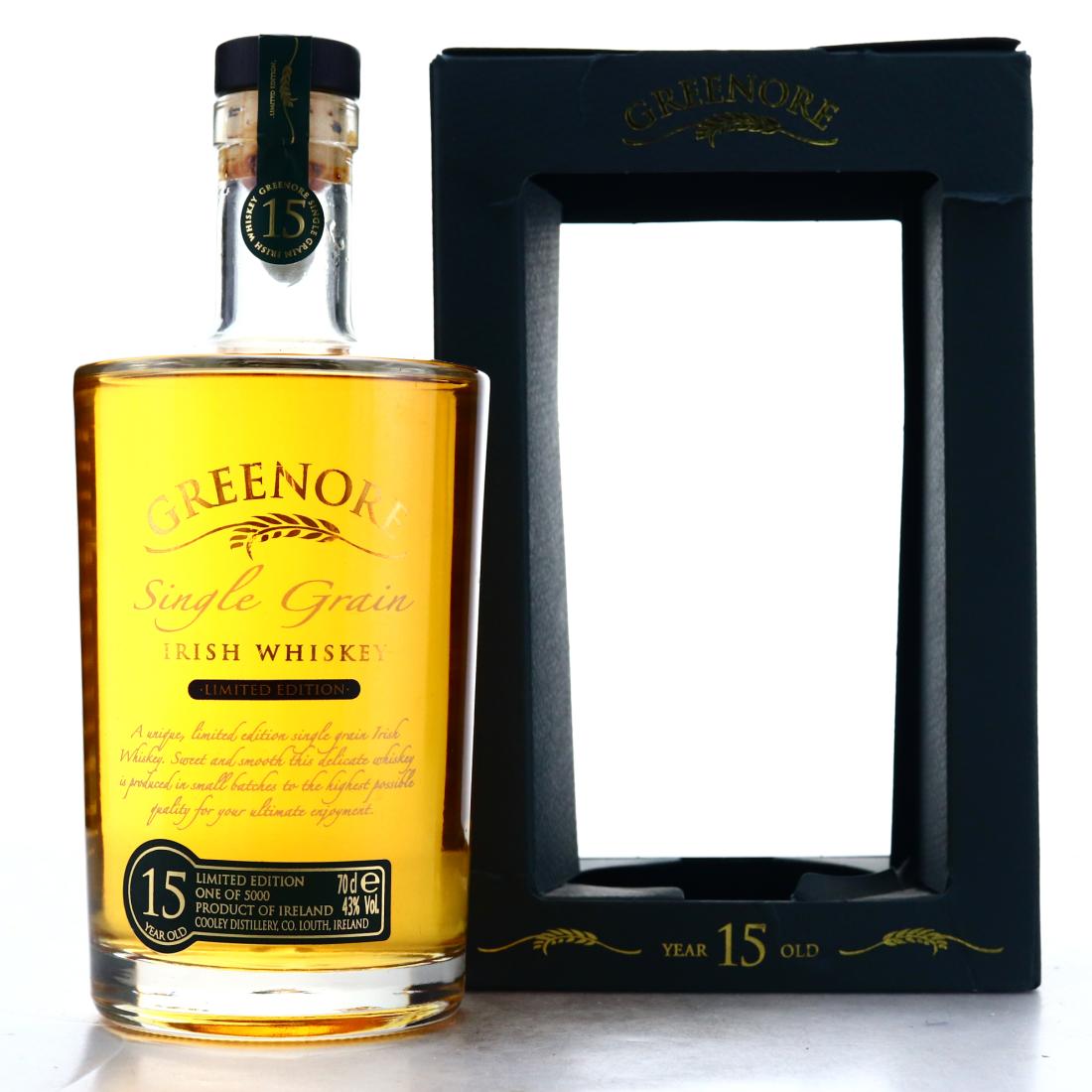 Greenore 15 Year Old Single Grain Whisky | Whisky Auctioneer