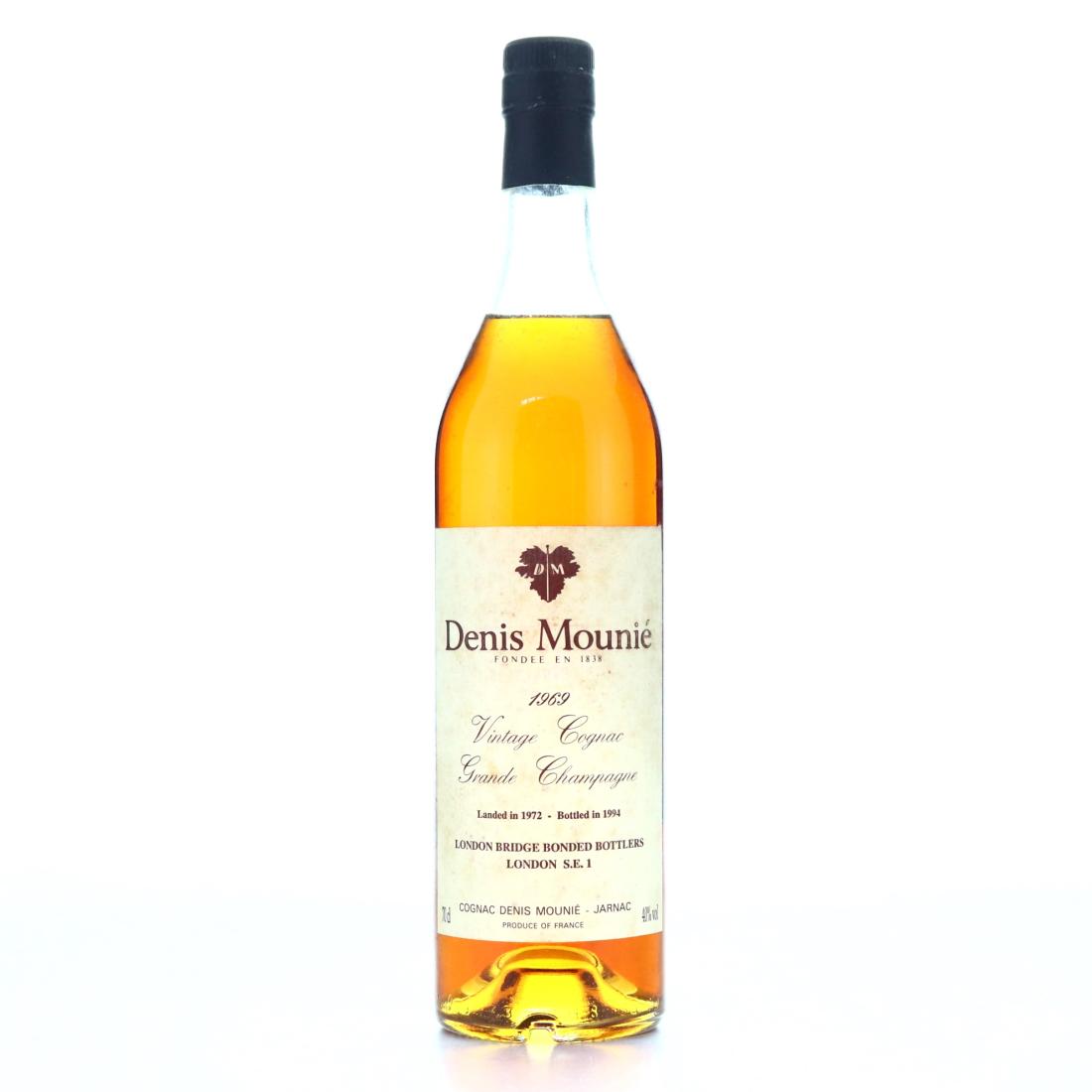 Denis Mounié 1969 Grande Champagne Cognac Whisky | Whisky Auctioneer