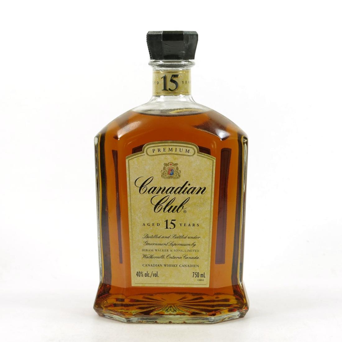 Canadian Club 15 Year Old Whisky | Whisky Auctioneer