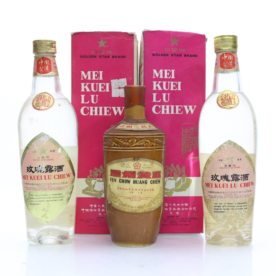 Chinese Spirits Selection x 3 circa 1970s Whisky | Whisky Auctioneer