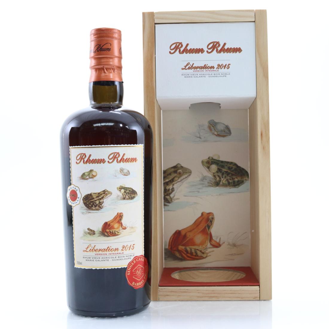 Rhum Rhum Liberation 2015 Single Cask - Version Integral 60th Whisky ...