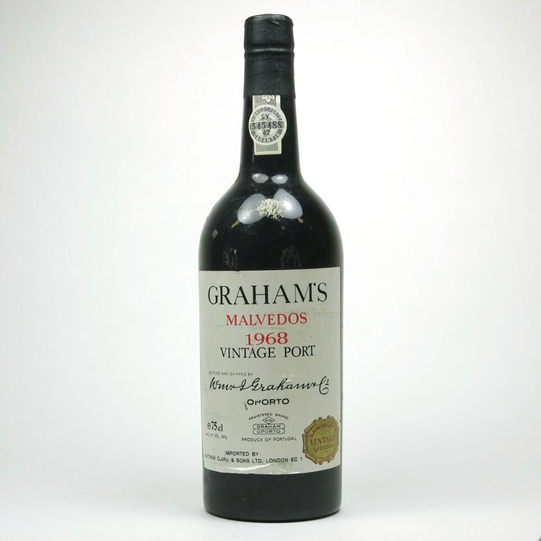Grahams 1968 Vintage Port Whisky | Whisky Auctioneer