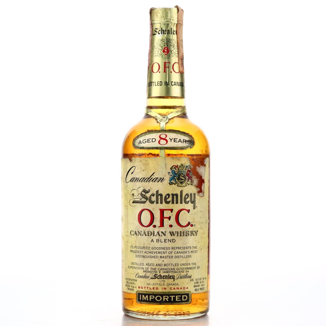 Schenley OFC 8 Year Old Canadian Whiskey 1970s Whisky | Whisky Auctioneer
