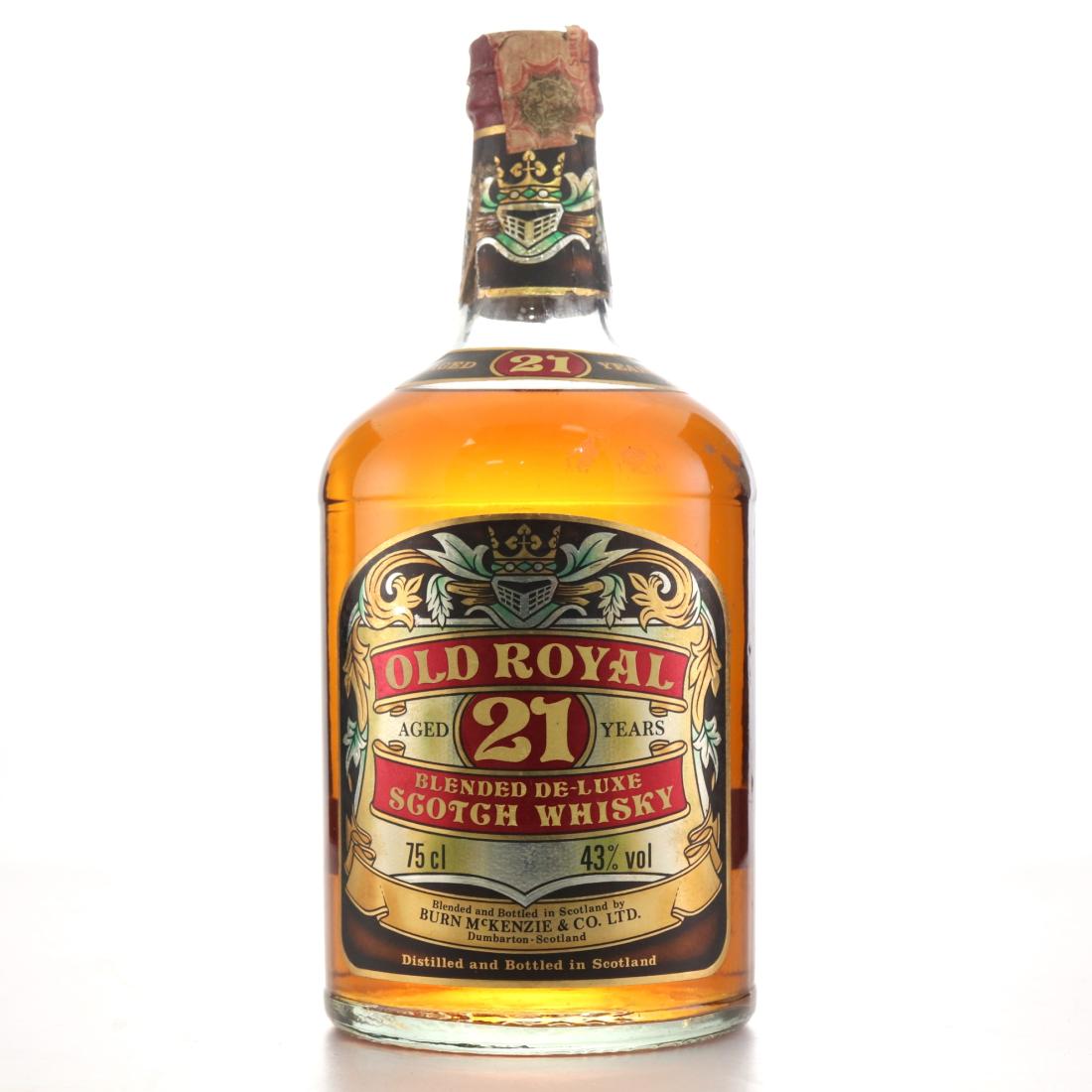 Old Royal 21 Year Old De Luxe Scotch Whisky 1980s Whisky | Whisky ...