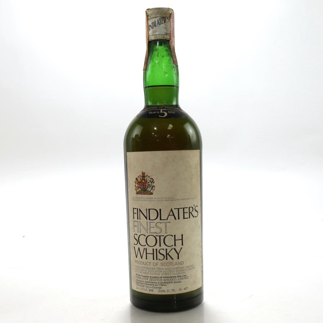 Findlater's Finest Scotch Whisky Whisky | Whisky Auctioneer