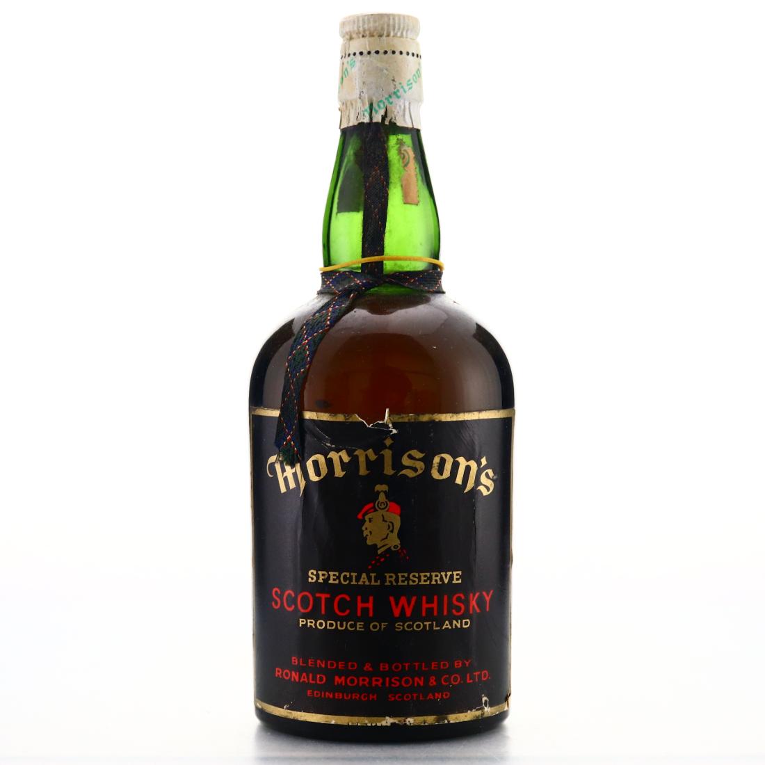 Morrison's Special Reserve Scotch Whisky 1960s Whisky | Whisky Auctioneer