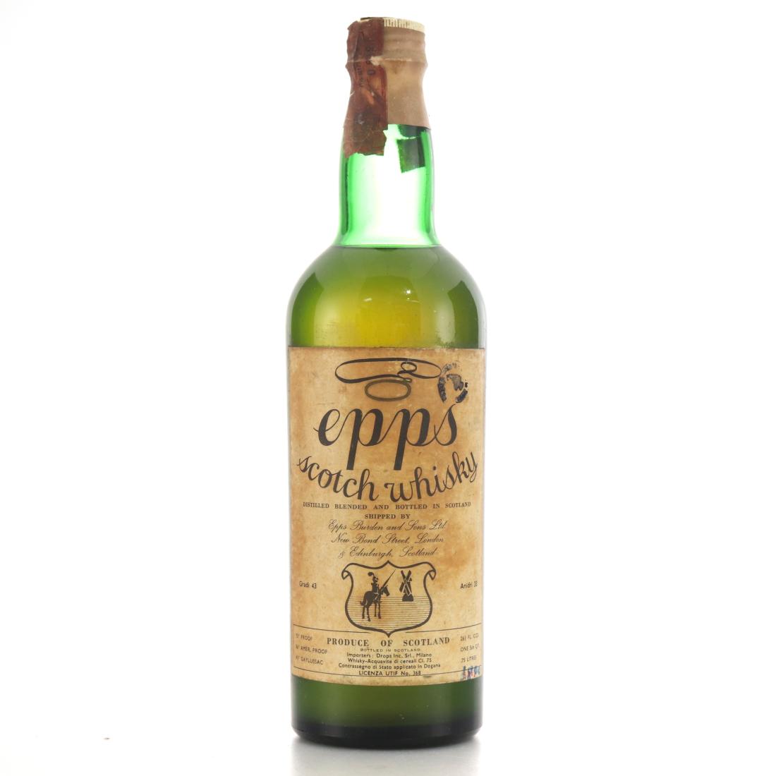 Epps Scotch Whisky 1970s Whisky | Whisky Auctioneer