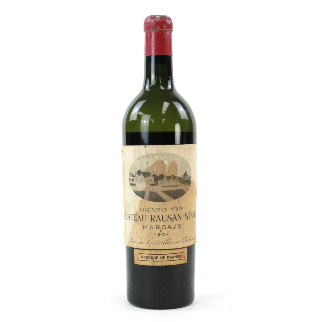 Chateau Rausan-Segla 1934 Margaux Whisky | Whisky Auctioneer