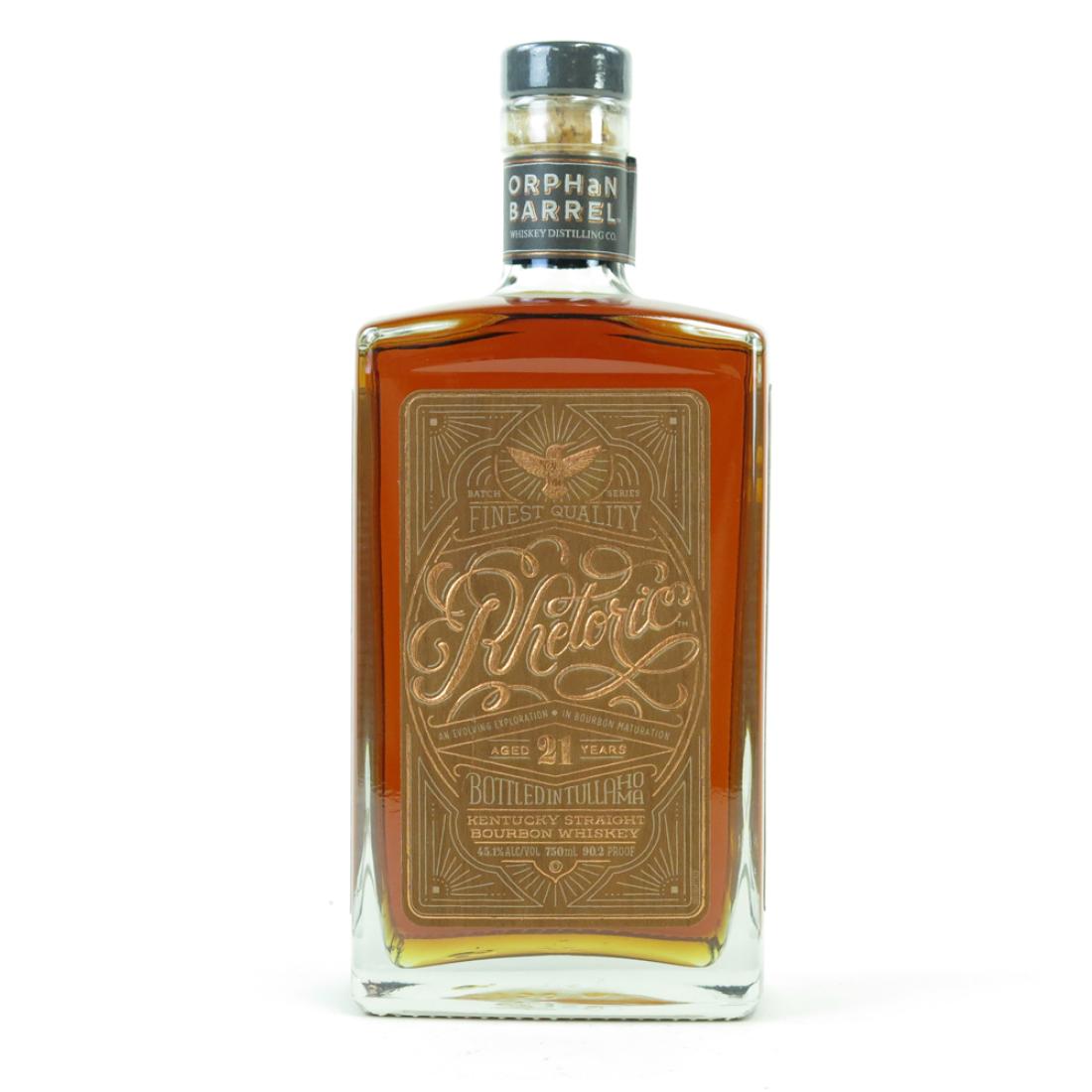Orphan Barrel Rhetoric 21 Year Old Bourbon Whisky | Whisky Auctioneer