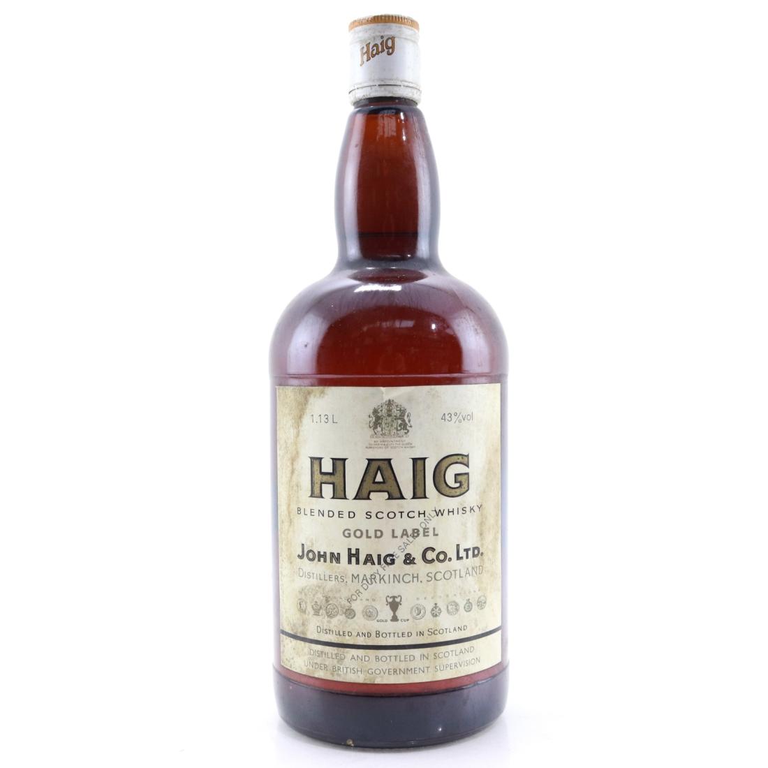 Haig's Gold Label 1.13 Litre 1970s Whisky | Whisky Auctioneer