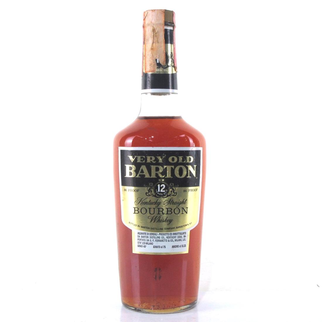Very Old Barton 12 Year Old Kentucky Straight Bourbon Whisky | Whisky ...