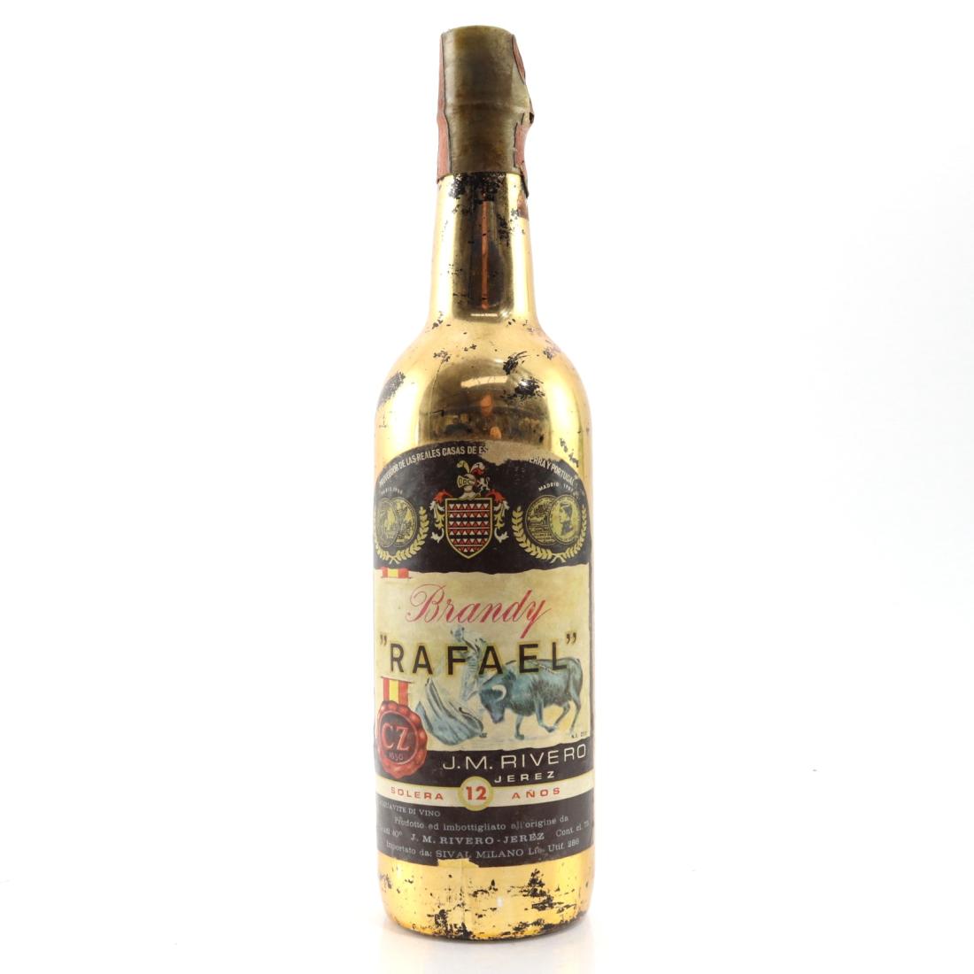 Rafael J.M. Rivero 12 Year Old Jerez Brandy 1960s Whisky | Whisky ...