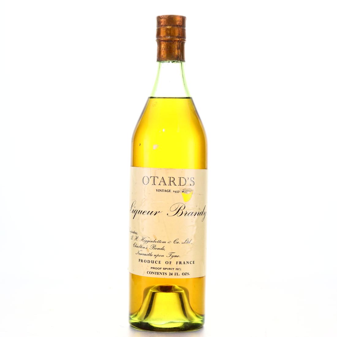 Otard's Liqueur Brandy 1937 Whisky | Whisky Auctioneer