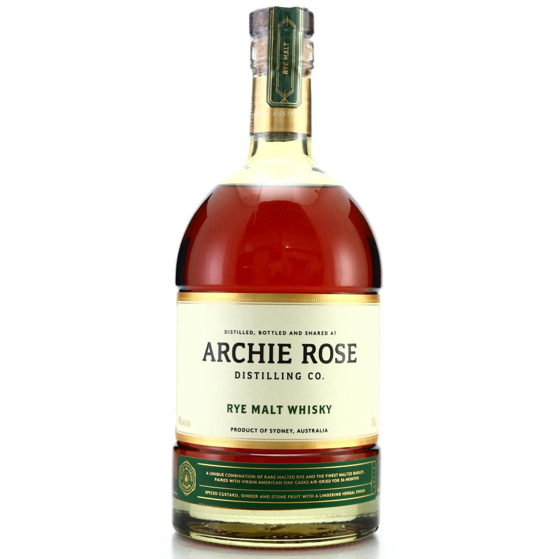 Archie Rose Rye Malt Whisky Whisky | Whisky Auctioneer