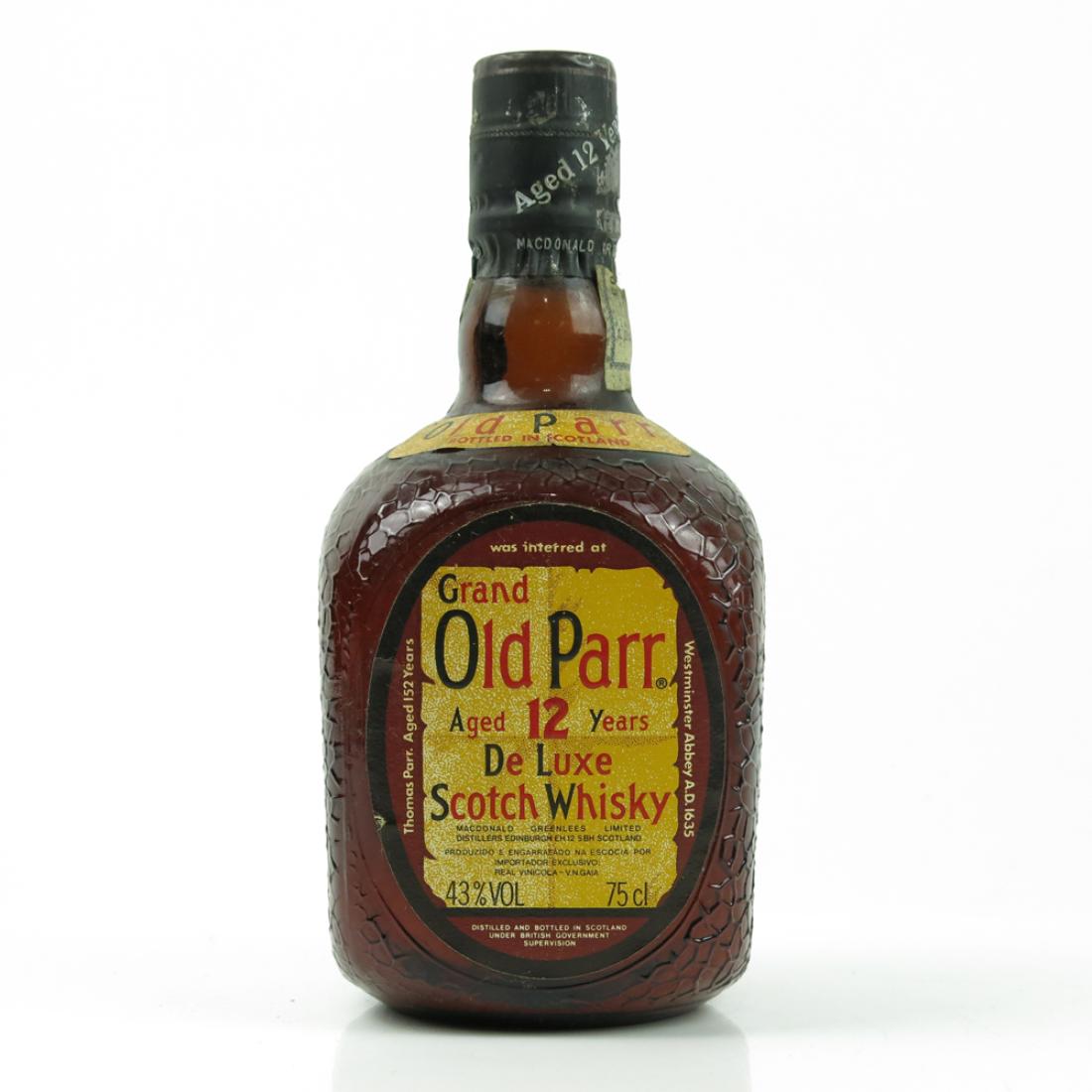 Grand Old Parr 12 Year Old De Luxe Scotch Whisky 1980s Whisky | Whisky Auctioneer