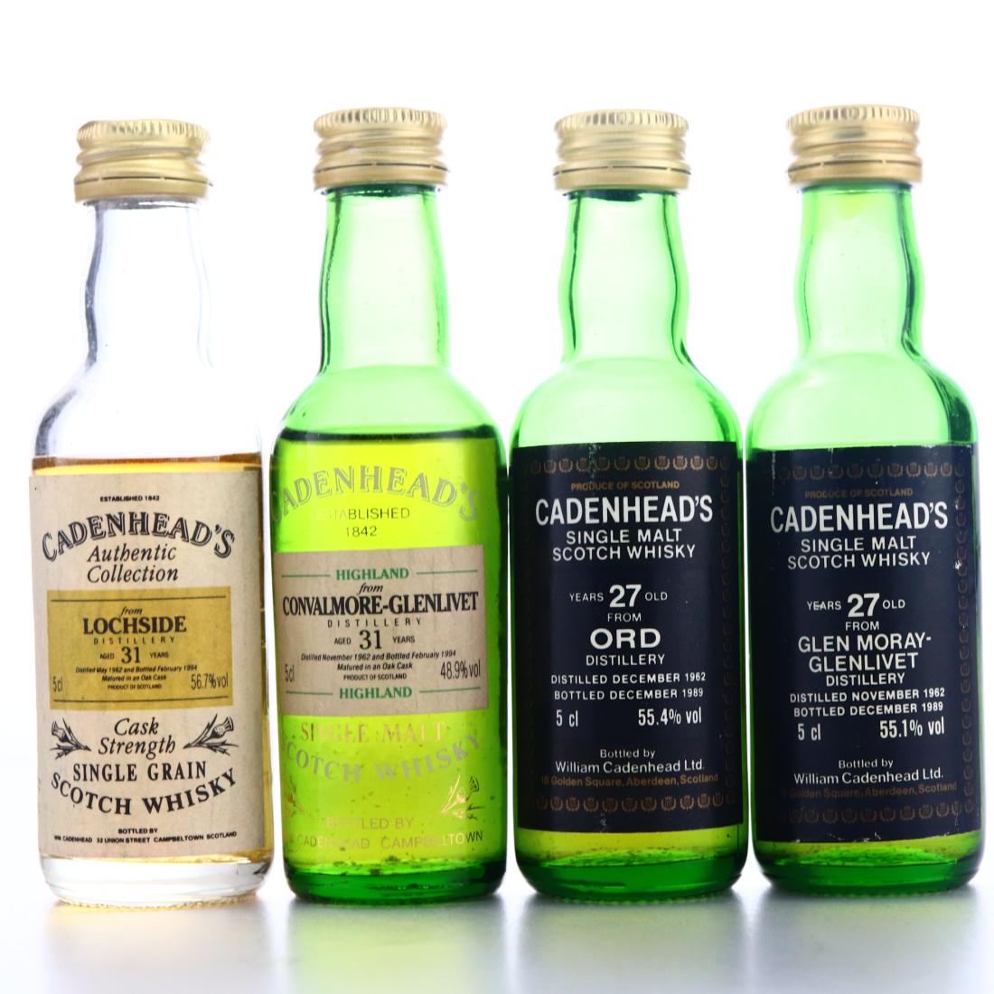 Cadenhead Miniature Selection - Includes 1962 Convalmore Whisky ...