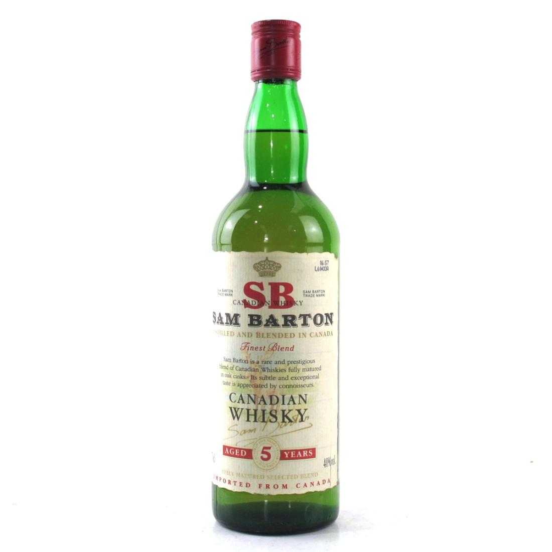 Sam Barton 5 Year Old Whisky | Whisky Auctioneer