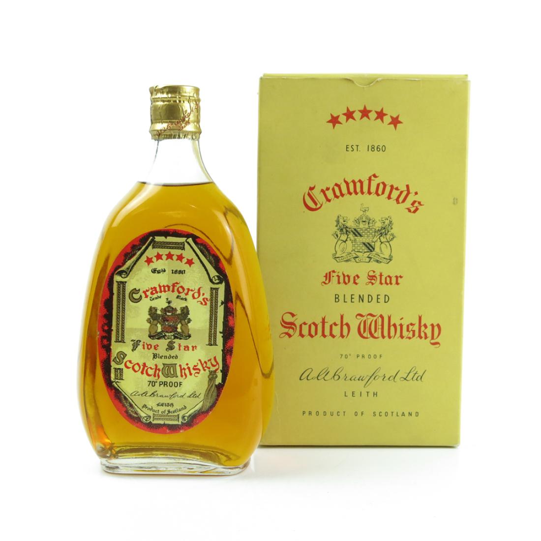 Crawford's Five Star Circa 1960s Whisky | Whisky Auctioneer