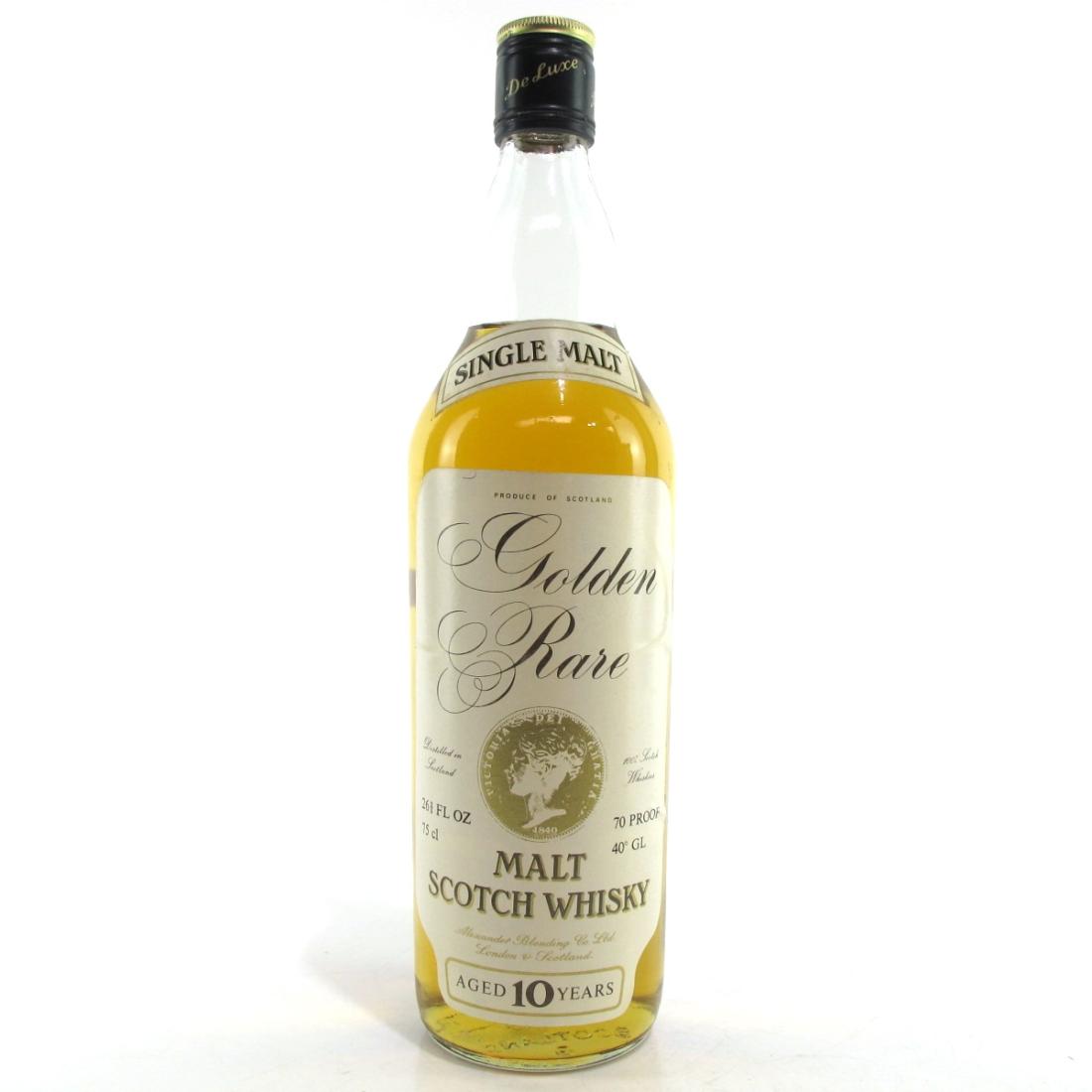 Golden Rare 10 Year Old Single Malt 1970s Whisky | Whisky Auctioneer