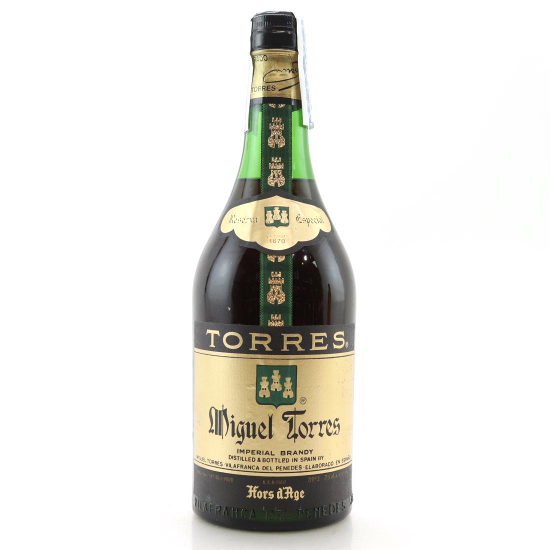 Torres Hors D'Age Brandy 1980s Whisky | Whisky Auctioneer