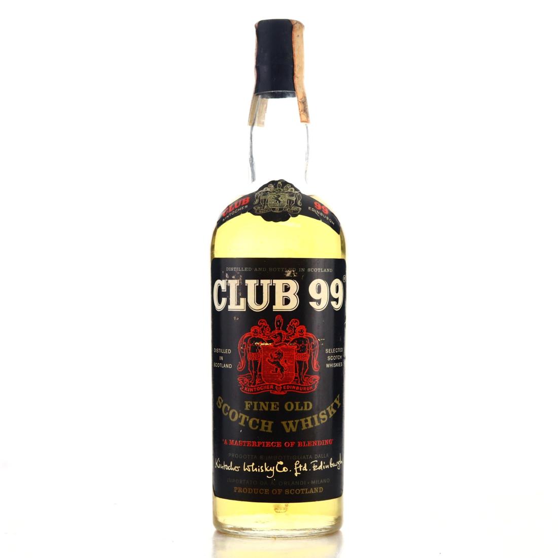 Club 99 Fine Old circa 1960s Whisky | Whisky Auctioneer