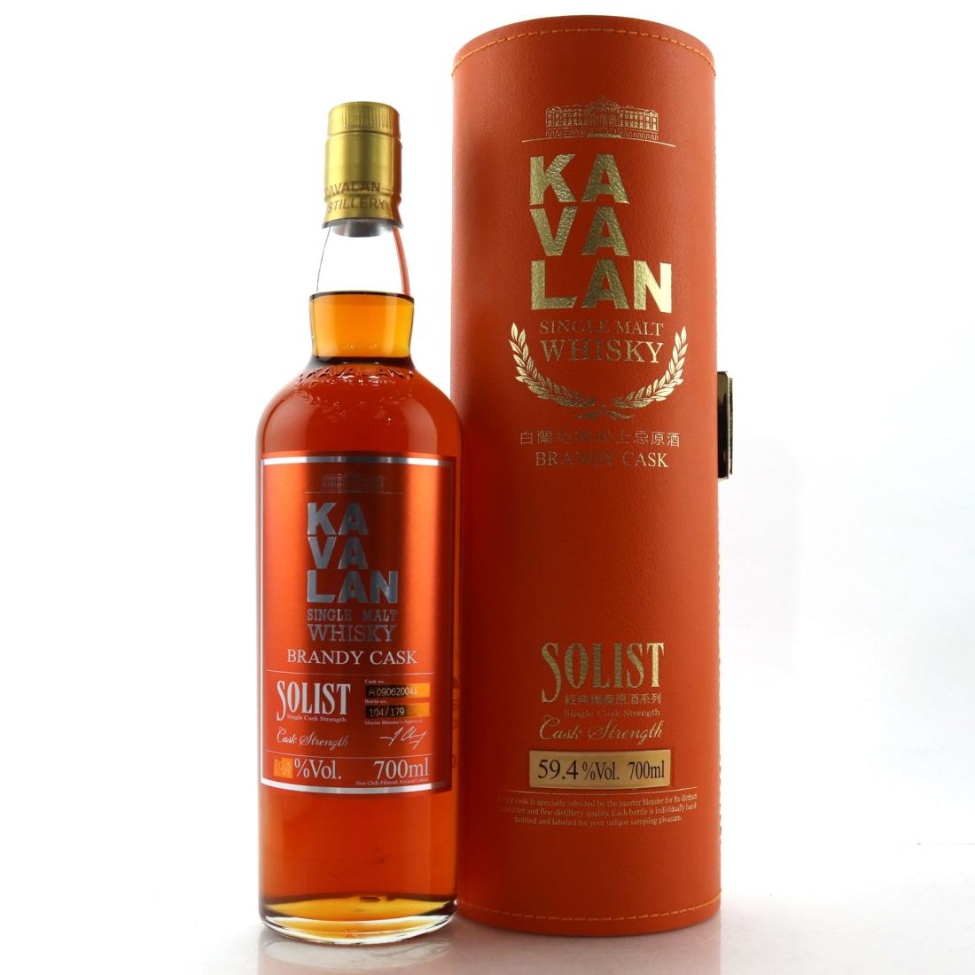 Kavalan Solist Cask Strength Brandy Cask - Whisky | Whisky Auctioneer