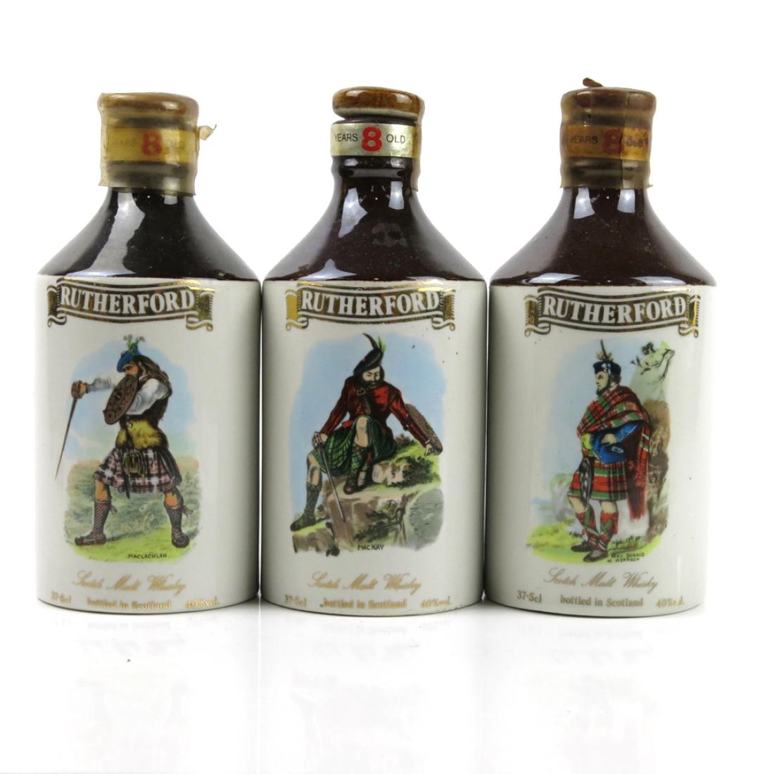 Rutherford 8 Year Old Clans of Scotland Decanters Whisky | Whisky ...